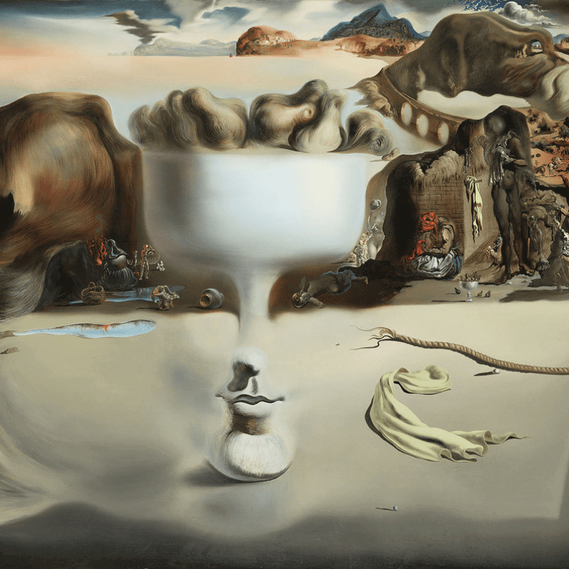 Der spanische Künstler Salvador Dali: ein surrealistischer Maler