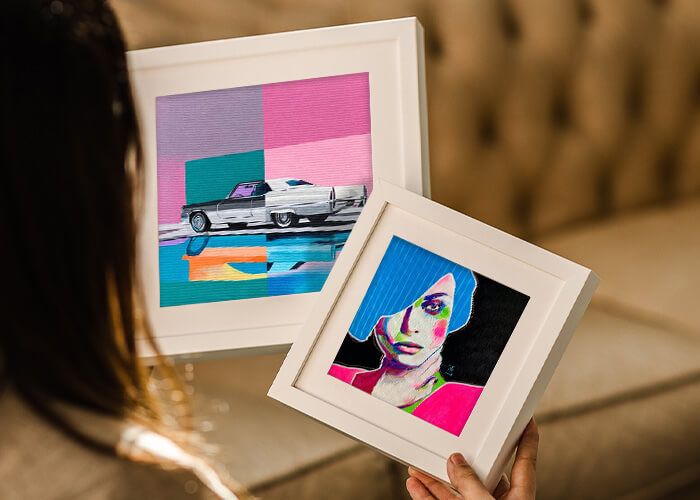 Art collection: Color block