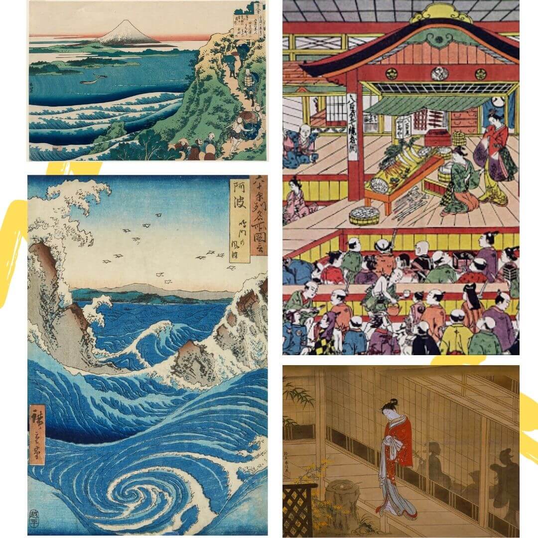 Art : Ukiyo-e Japanese landscape prints