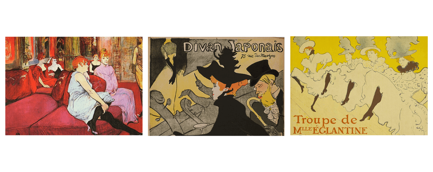 Toulouse-Lautrec, Moulin Rouge poster that became an icon